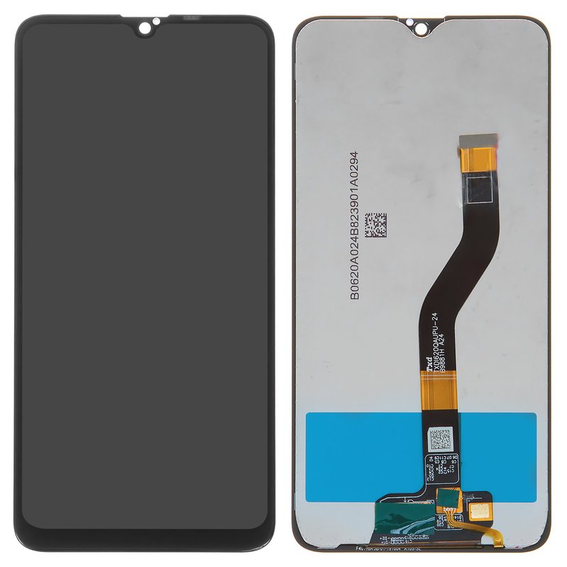LCD compatible with Samsung A107 Galaxy A10s, (black, without frame ...