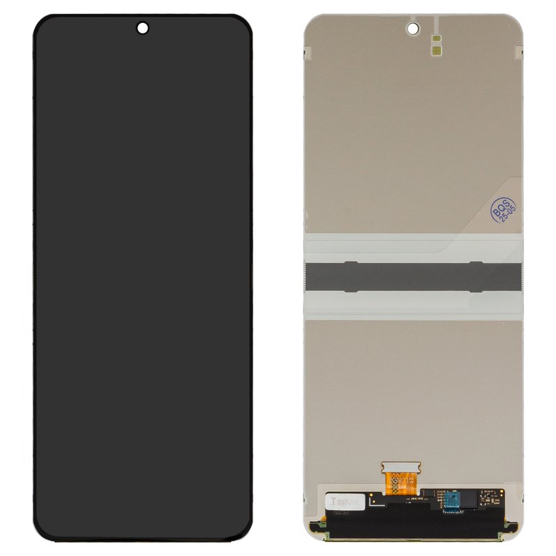 LCD compatible with Samsung F741 Galaxy Z Flip6, (black, without frame ...